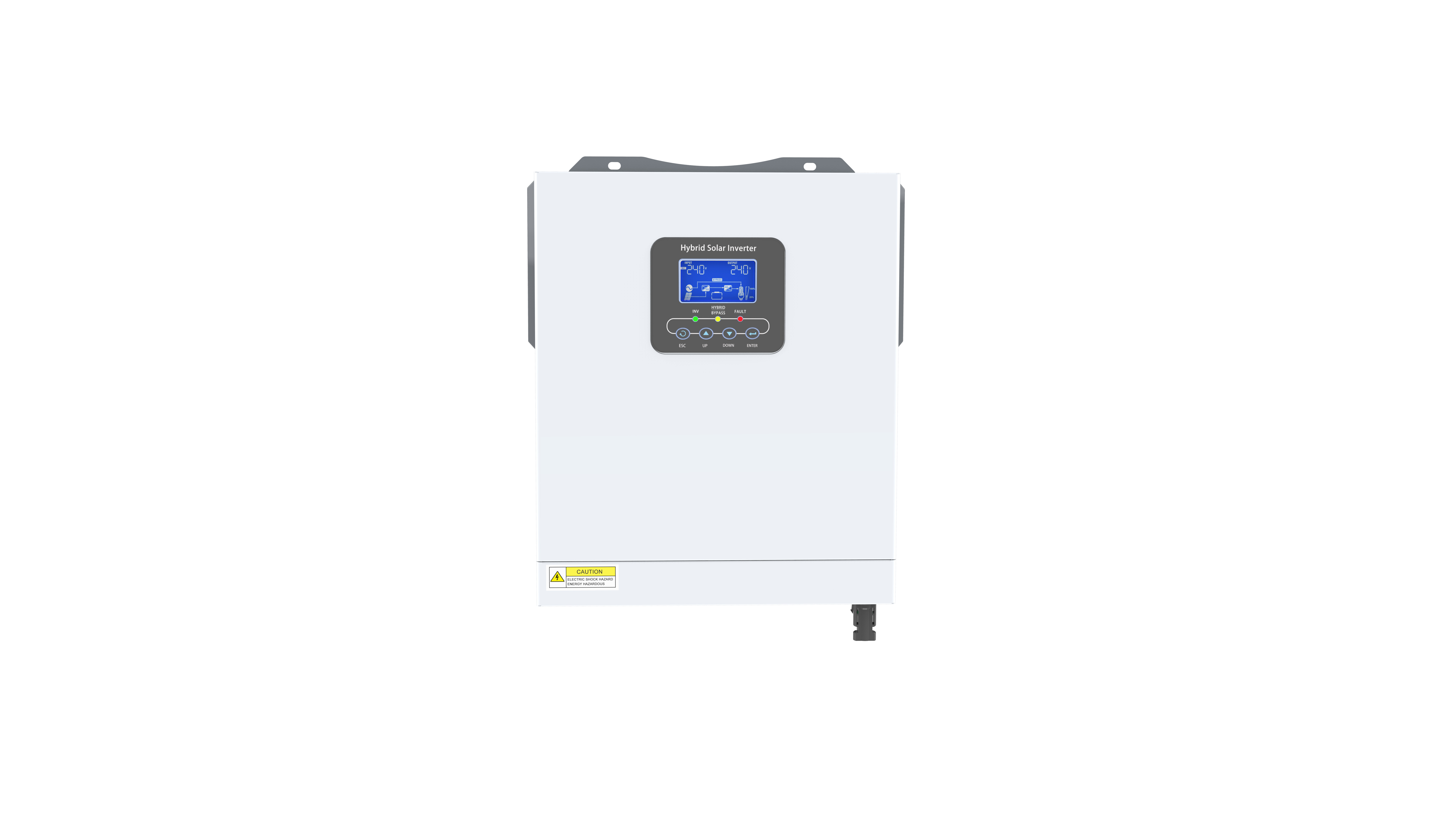 Hybrid Solar inverter with 100V-500V PV Input and 120Vac single phase ...
